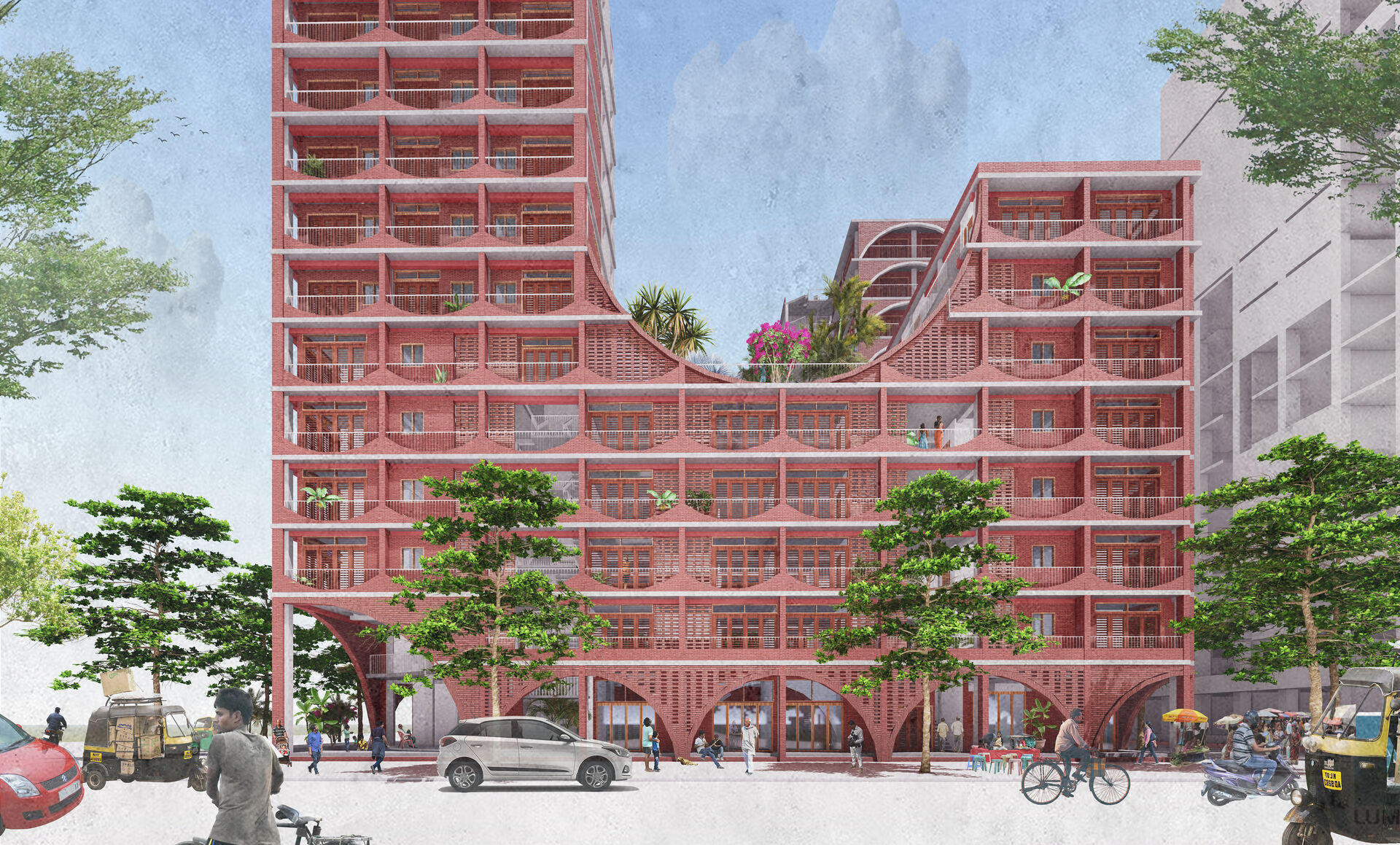 Hybrid Chawl - Platform for Affordable Dwelling